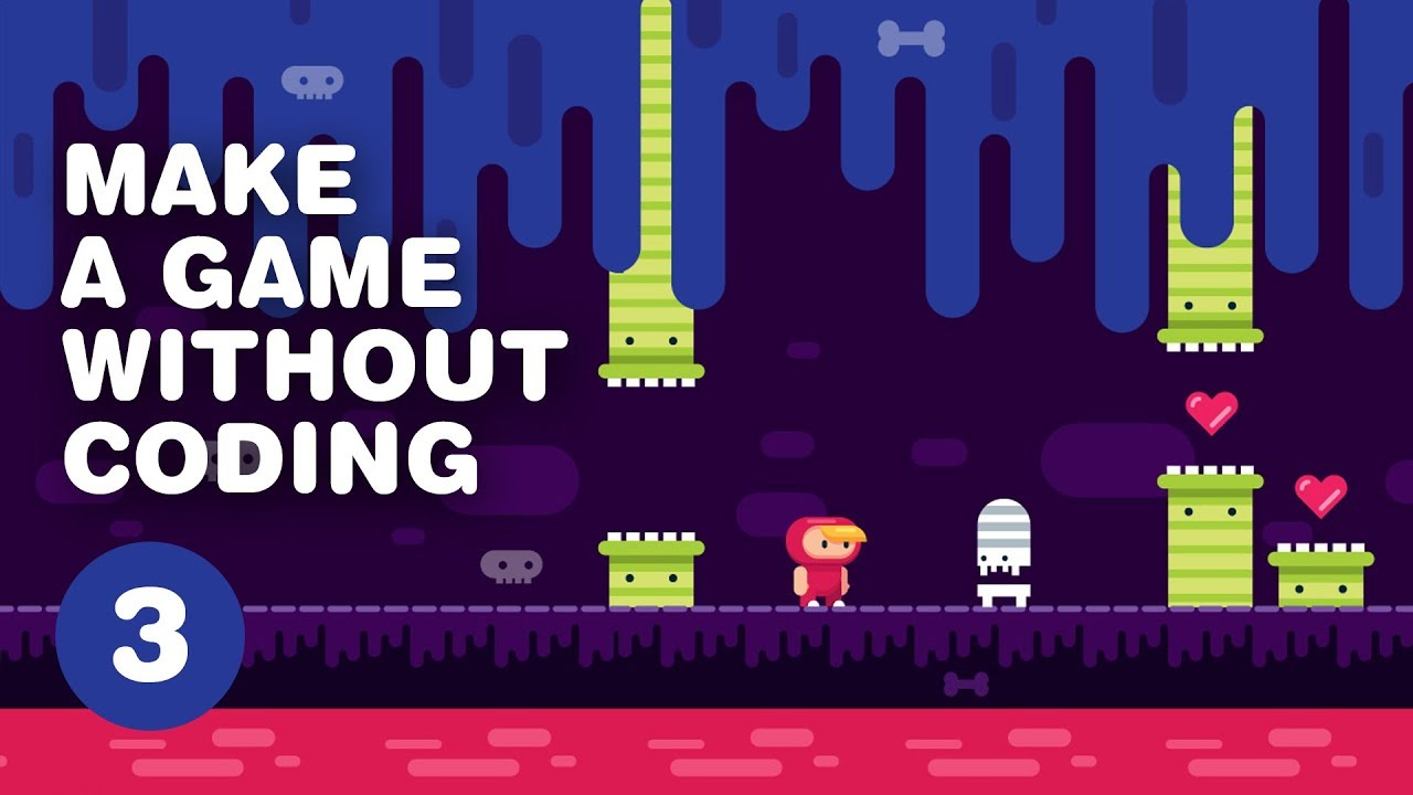 How To Make A Video Game Without Coding 2d Platformer Construct 3