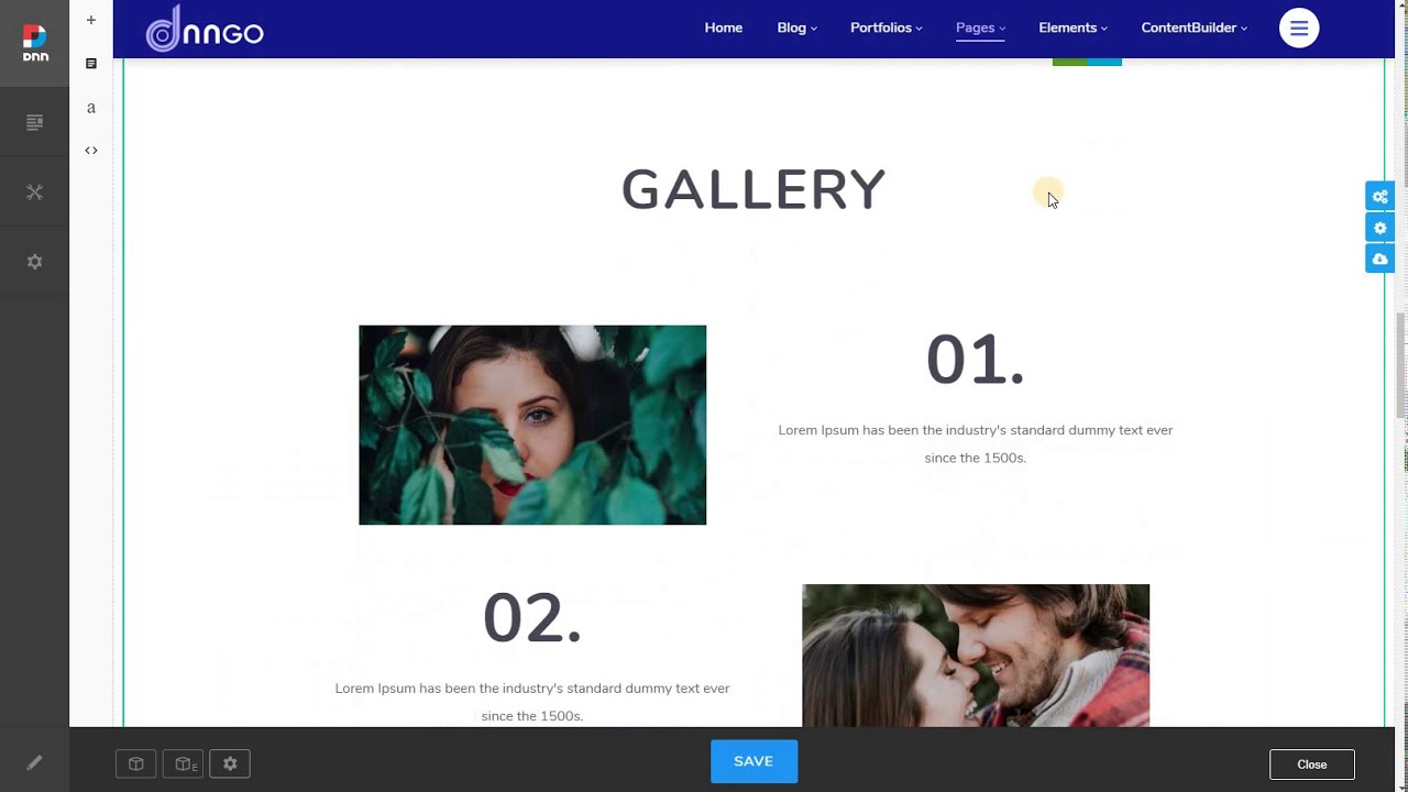 Add Sections Youtube