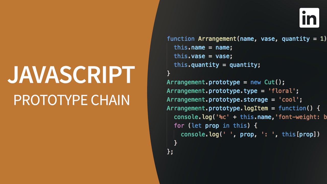 Javascript Tutorial Prototype Chain Youtube