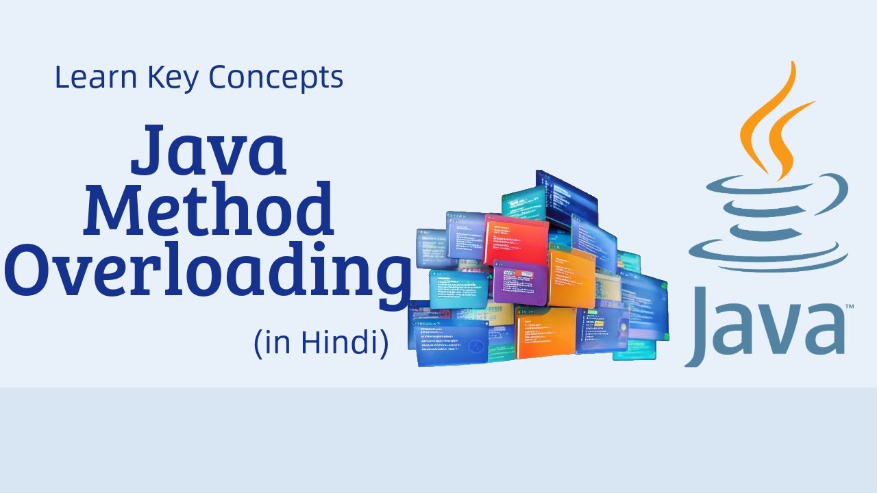 Java Method Overloading In Hindi Method Overloading In Java Java