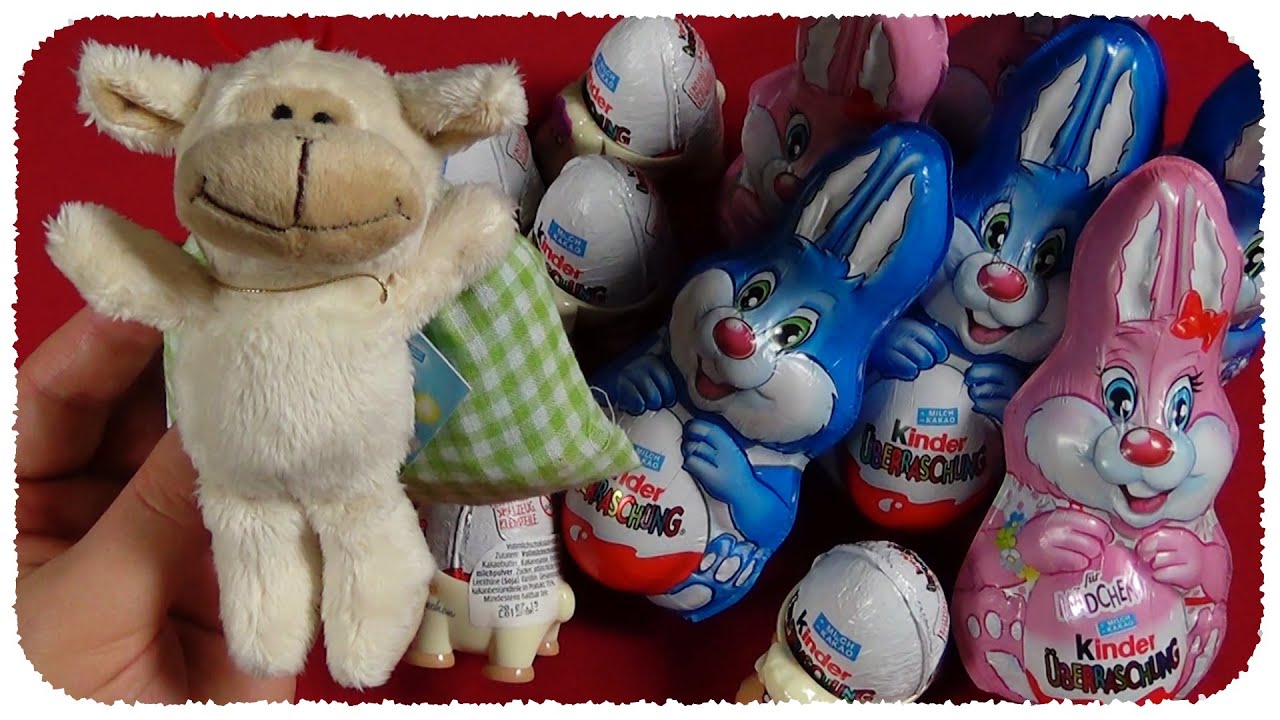 Easter Bunny Kinder Surprise Eggs Kinder überraschung Ferrero