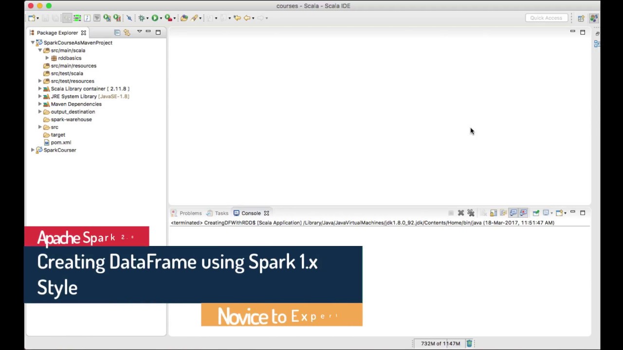 Creating Dataframe Using Spark 1 X Style Youtube