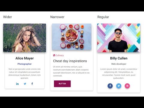 Bootstrap 4 Tutorial In Hindi Part 8 Bootstrap 4 Cards Tutorial