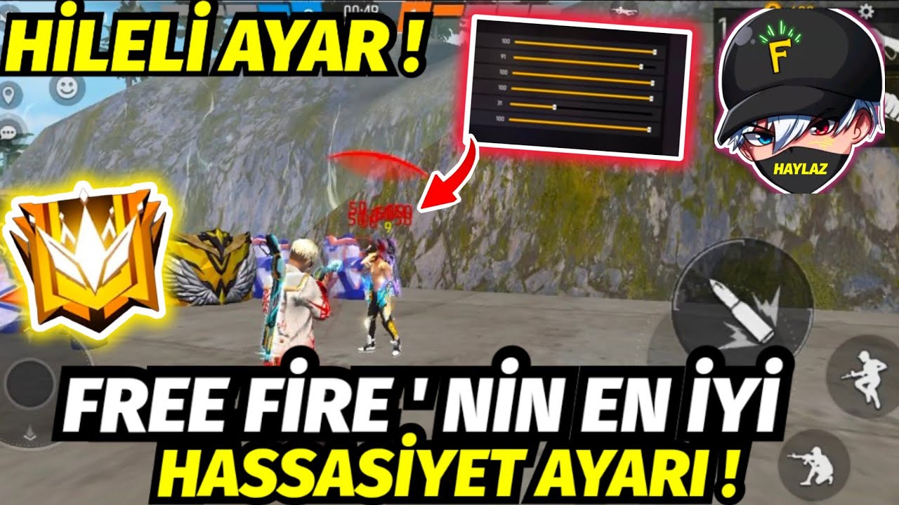 Free Fi̇re Ni̇n En İyi̇ Ayari Hi̇le Gi̇bi̇ Ayar Free Fi̇re Hassasi̇yet Free