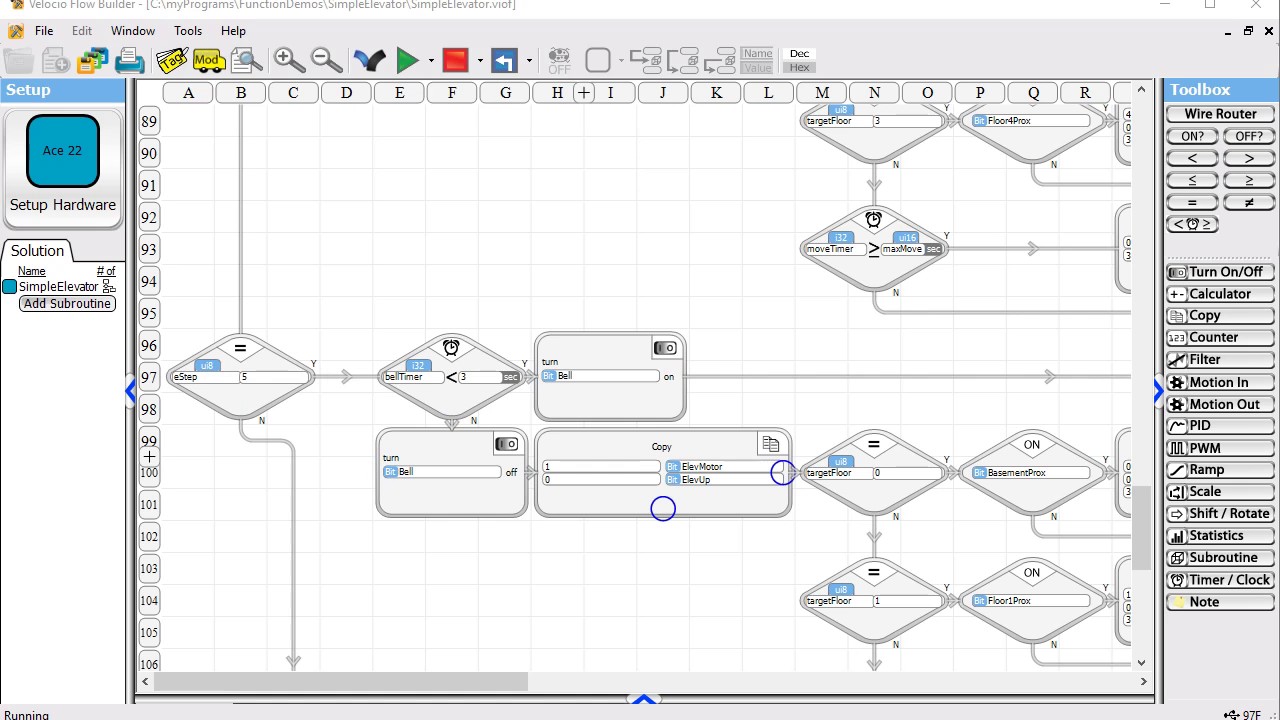 Simple Elevator Plc Example Youtube