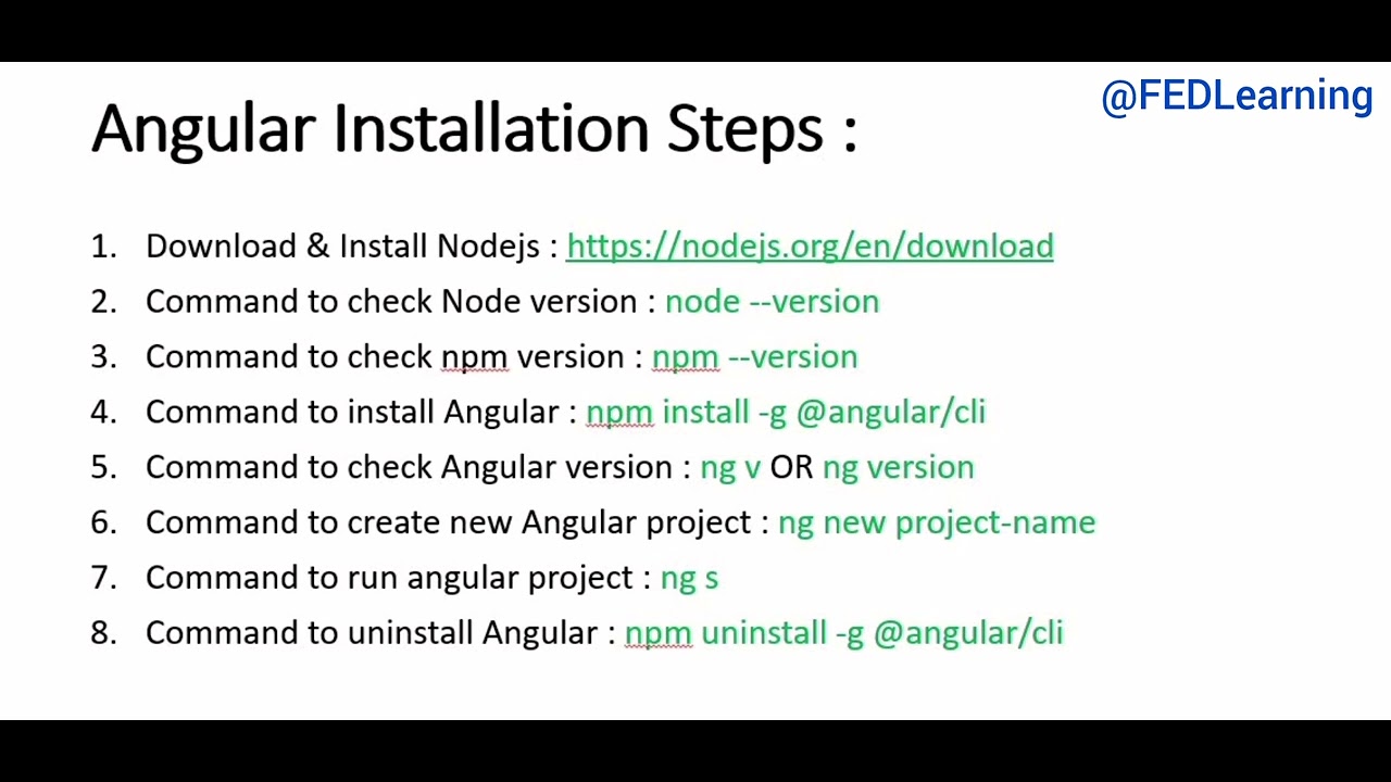 How To Setup Angular Youtube