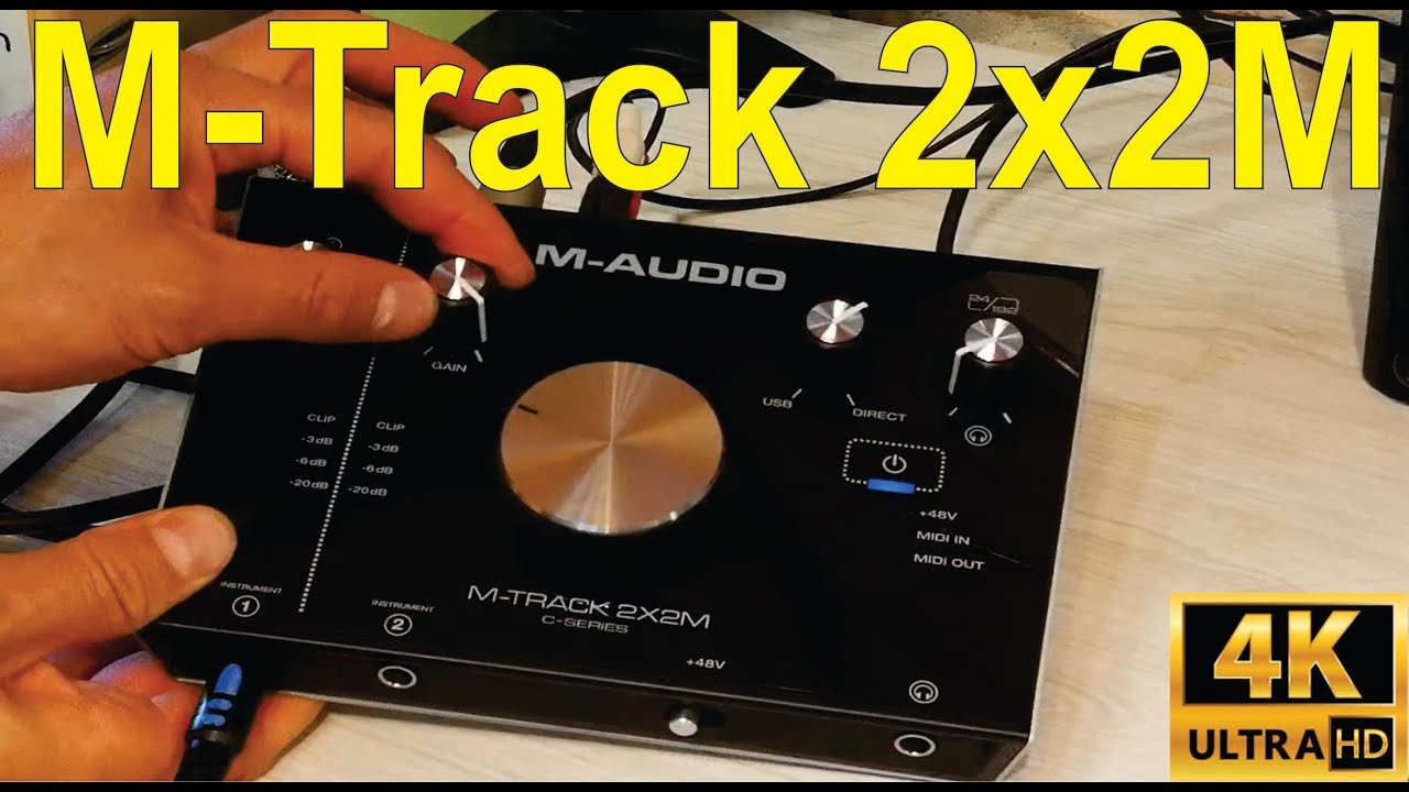 M Audio M Track 2x2m Unboxing How To Connect And Troubleshooting