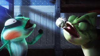 Larva Battle Larva Larva Cartoon Cartoons For Children