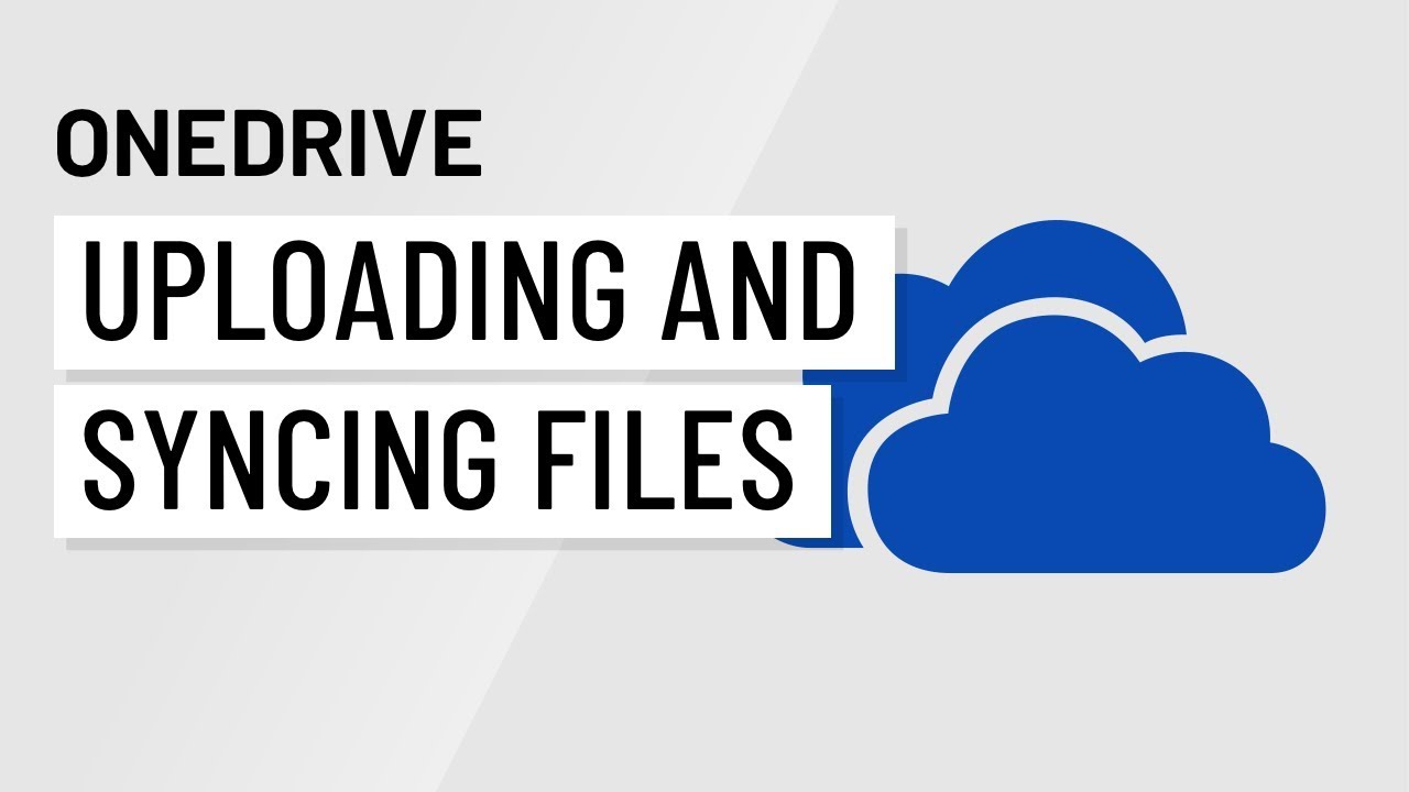 Onedrive Uploading And Syncing Files Youtube
