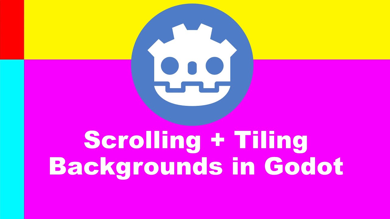 Scrolling Tiling Backgrounds In Godot Youtube