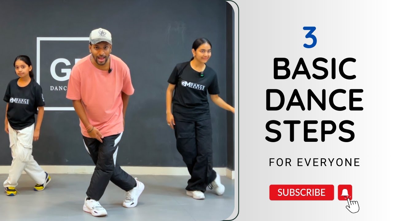 3 Basic Dance Steps For Everyone Deepak Tulsyan Dance Tutorial Youtube