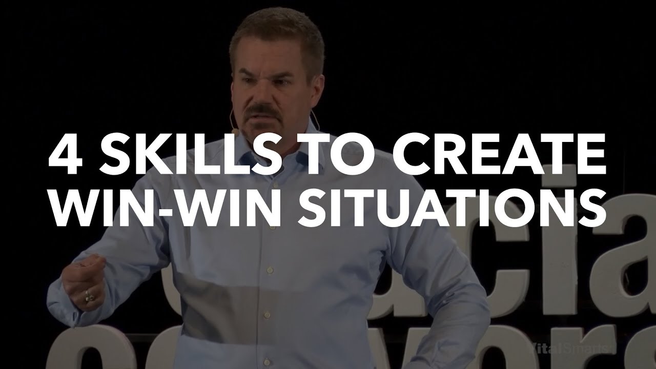 4 Skills To Create Win Win Situations Youtube