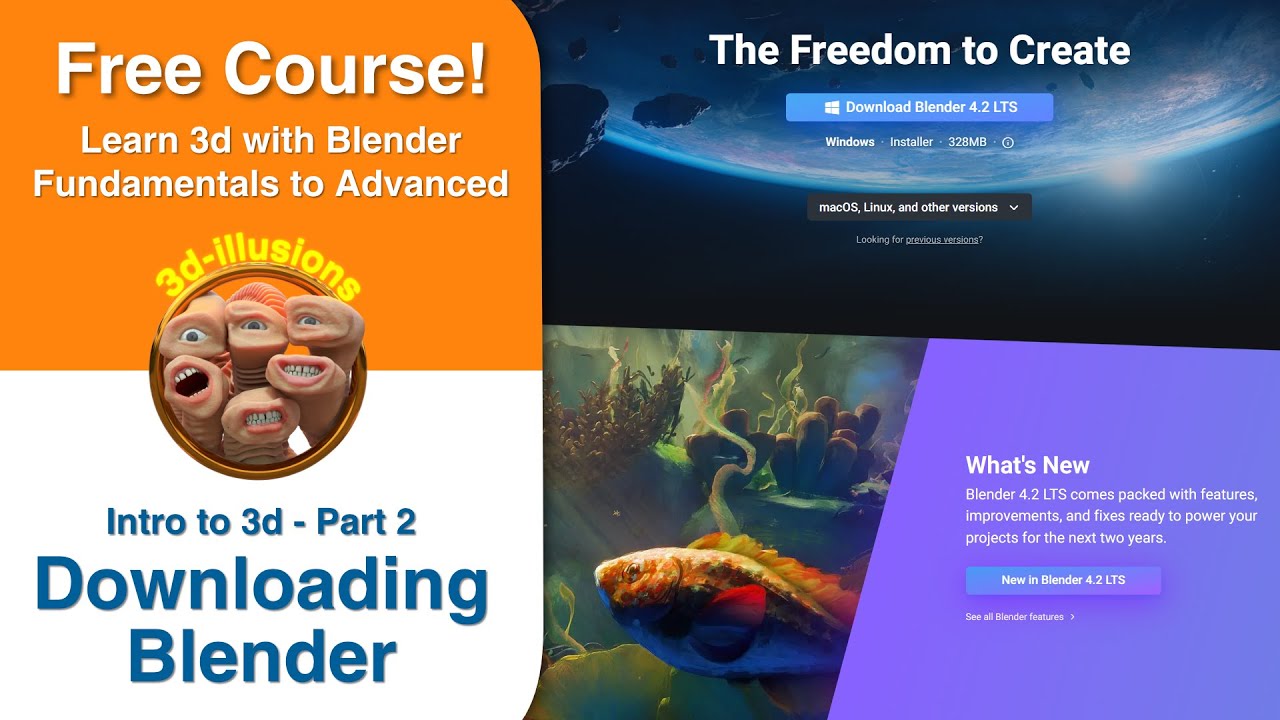 02 Downloading Blender Youtube