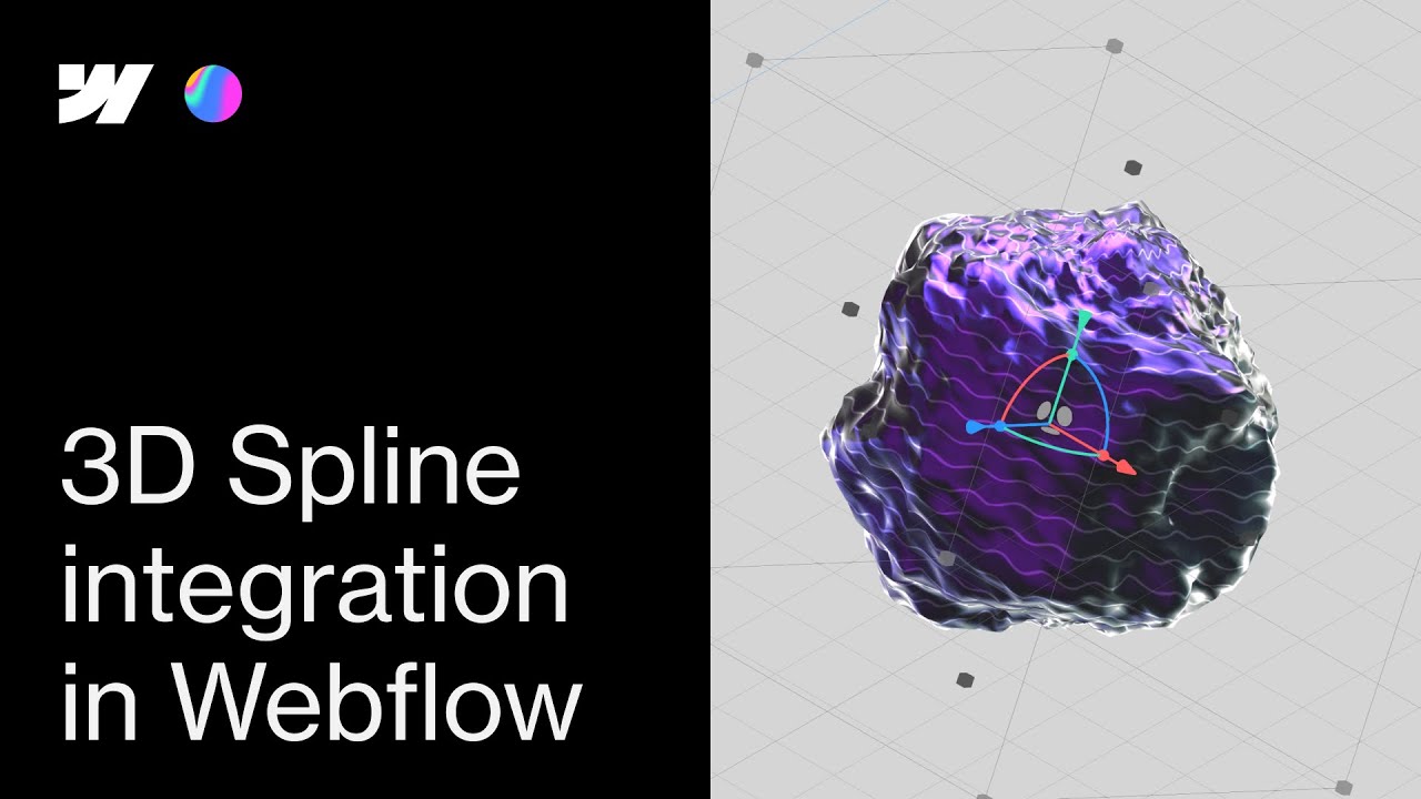 3d Spline Integration In Webflow Youtube
