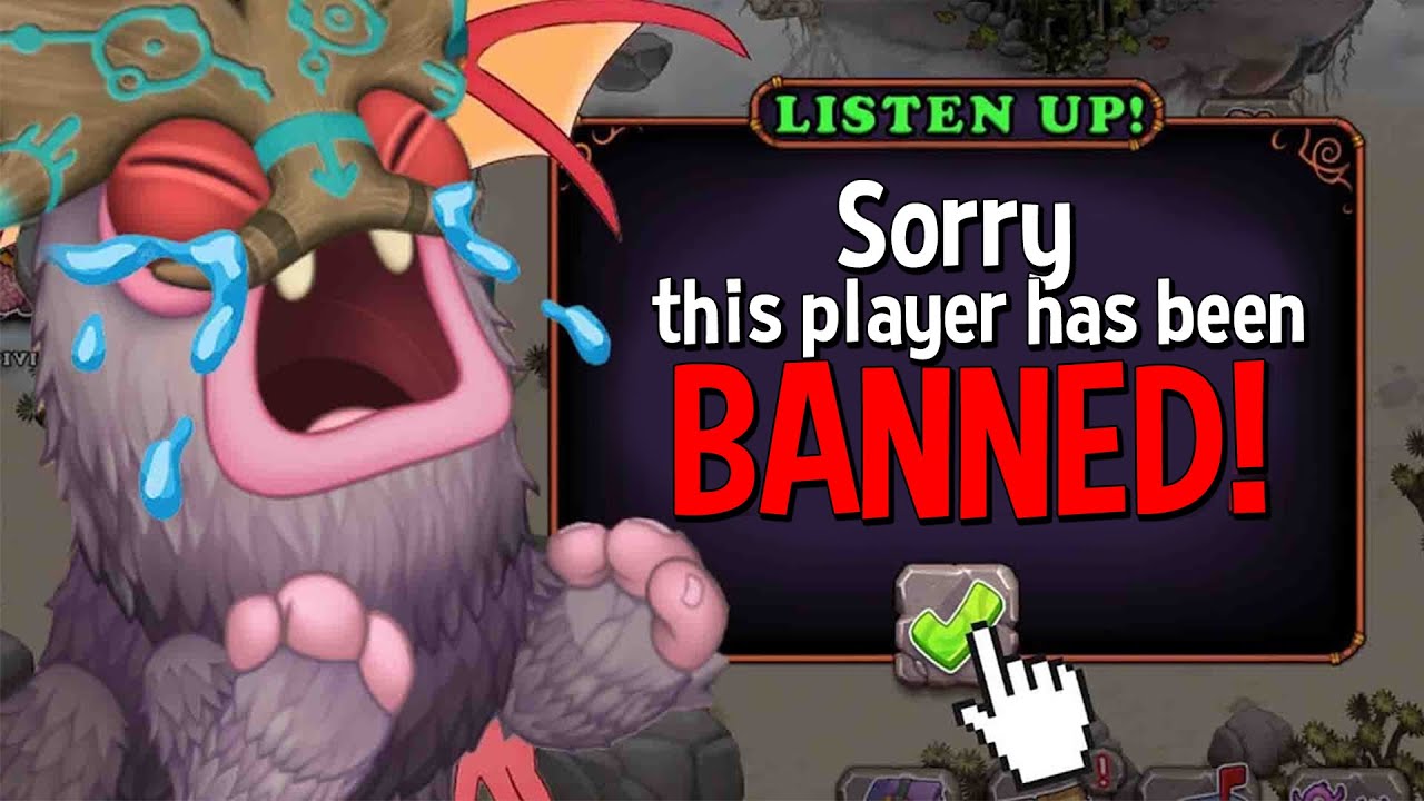 I Visited My Banned Account In My Singing Monsters Youtube
