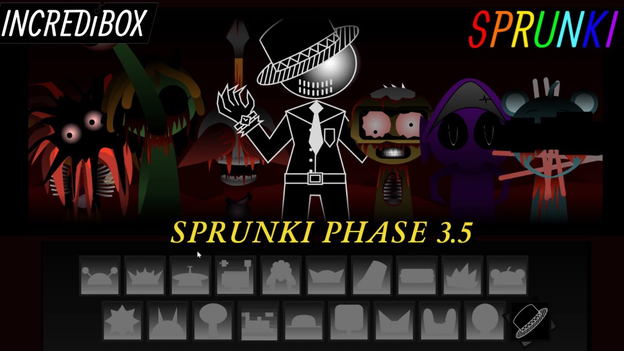 Incredibox Sprunki Phase 3 5 Horror Mod Gameplay Showcase Youtube