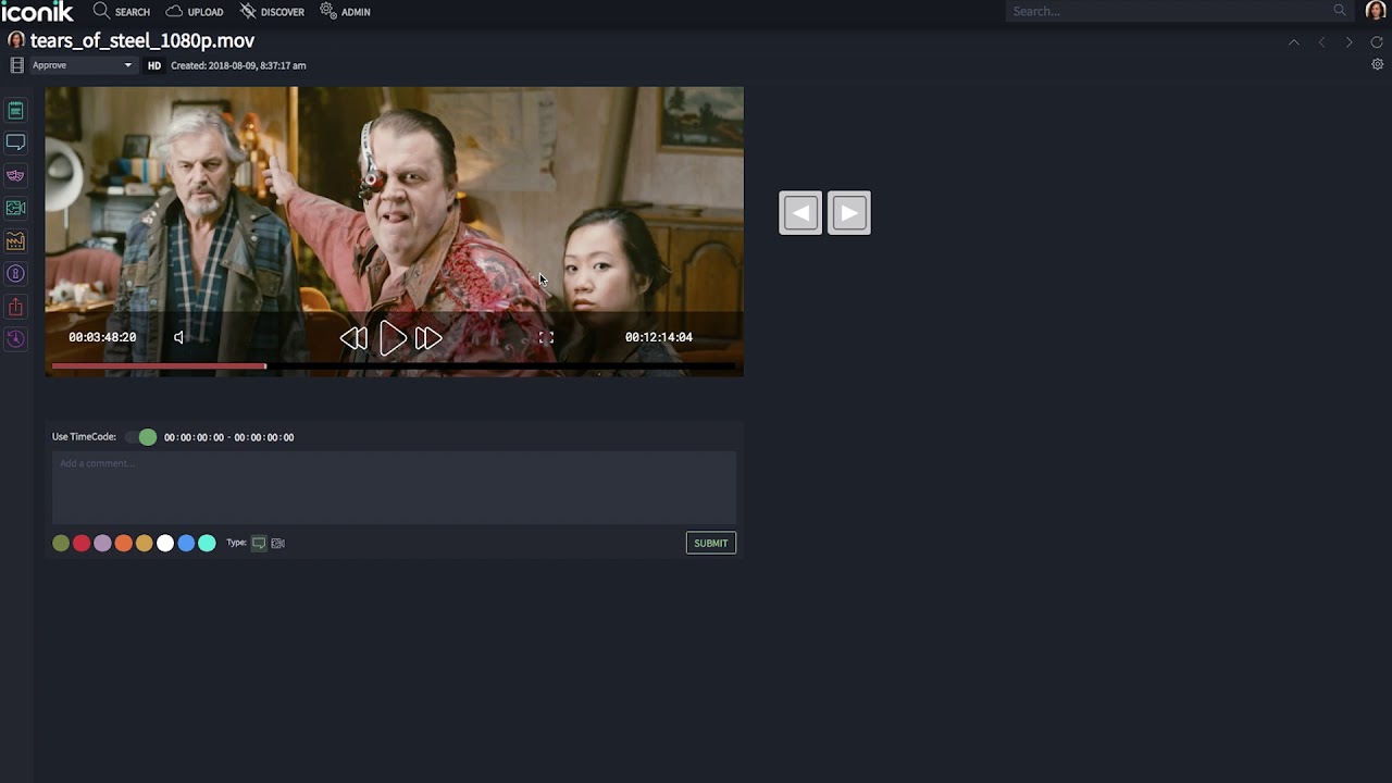 Iconik Player Frame Accuracy Key Bindings Subtitles Youtube