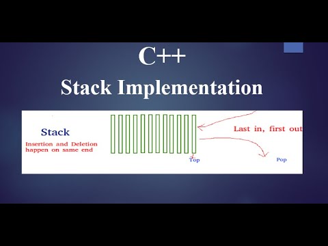 Stack Implementation Using C Data Structure Full Course C For