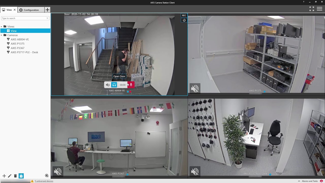 Axis Camera Station Version 5 34 New User Features Youtube