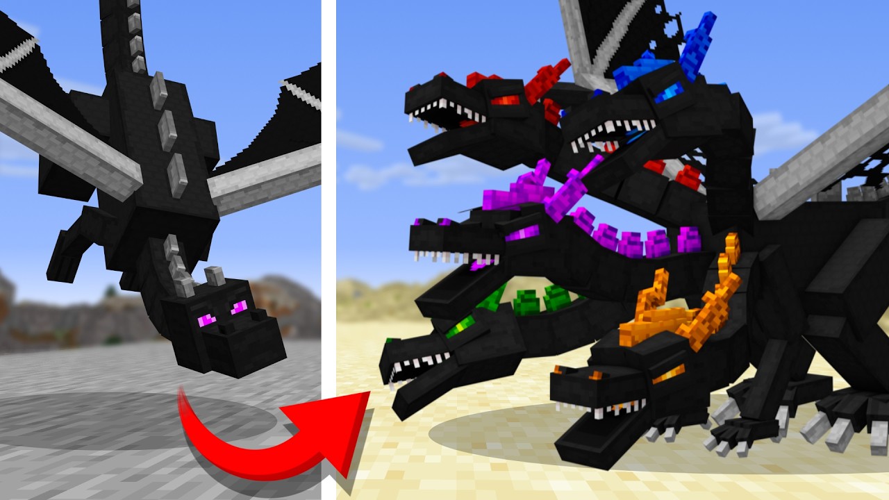 I Remade Every Mob Better In Minecraft Youtube