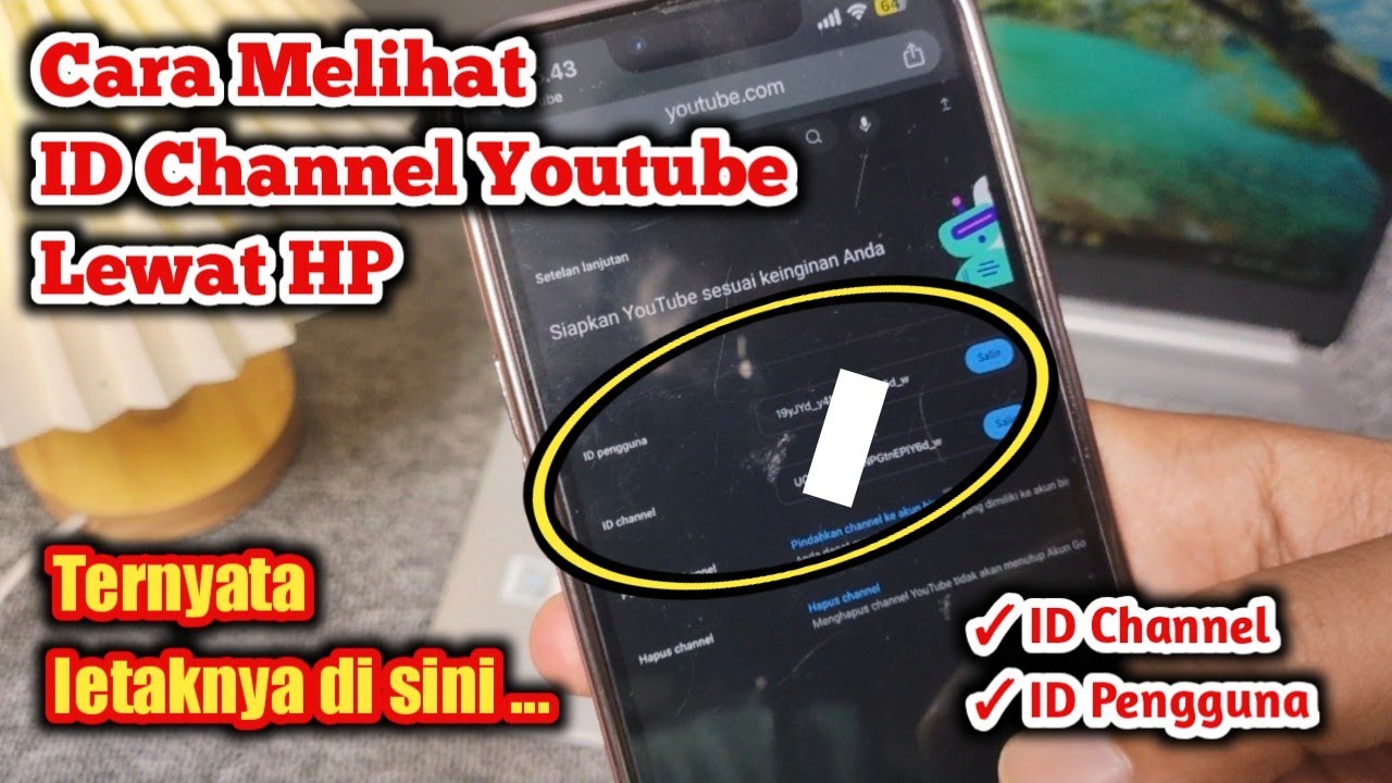Cara Melihat Id Channel Di Hp Youtube