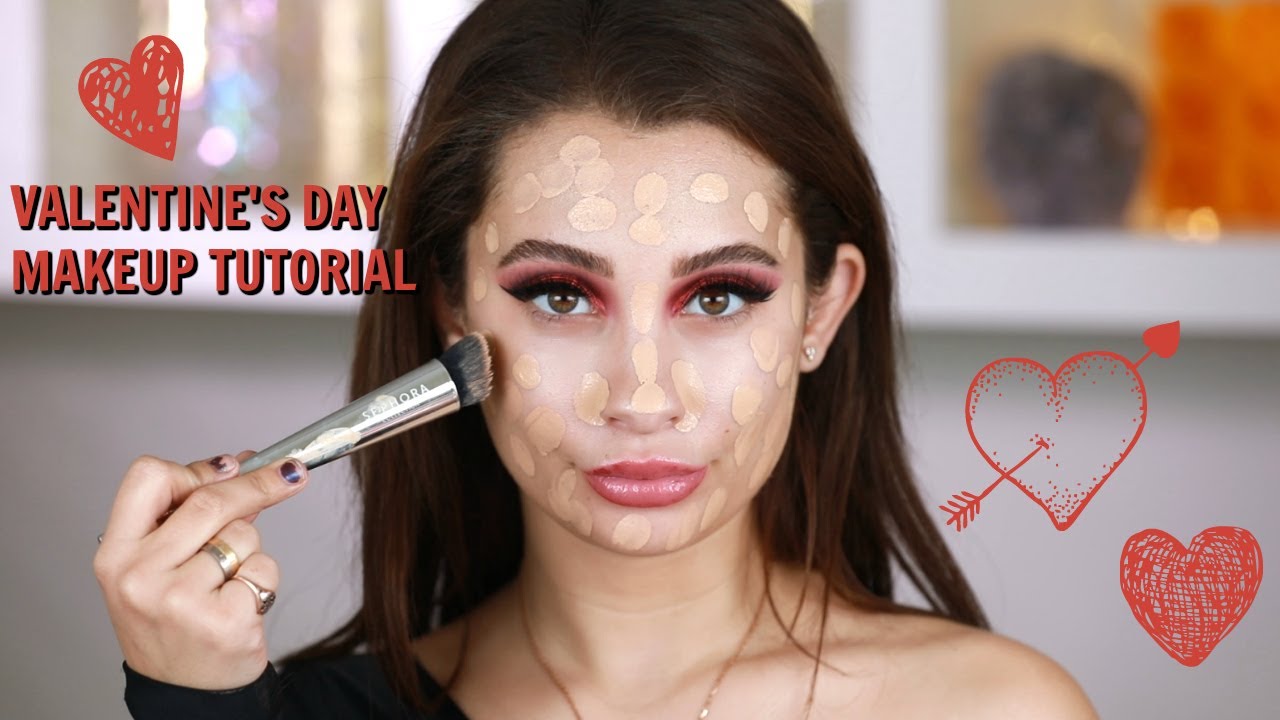 Valentines Day Makeup Tutorial Youtube