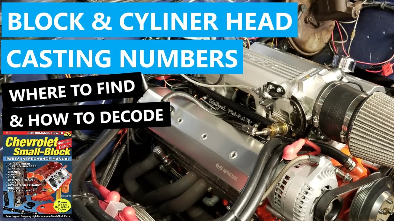 Small Block Engine Casting Numbers At Paul Harlan Blog