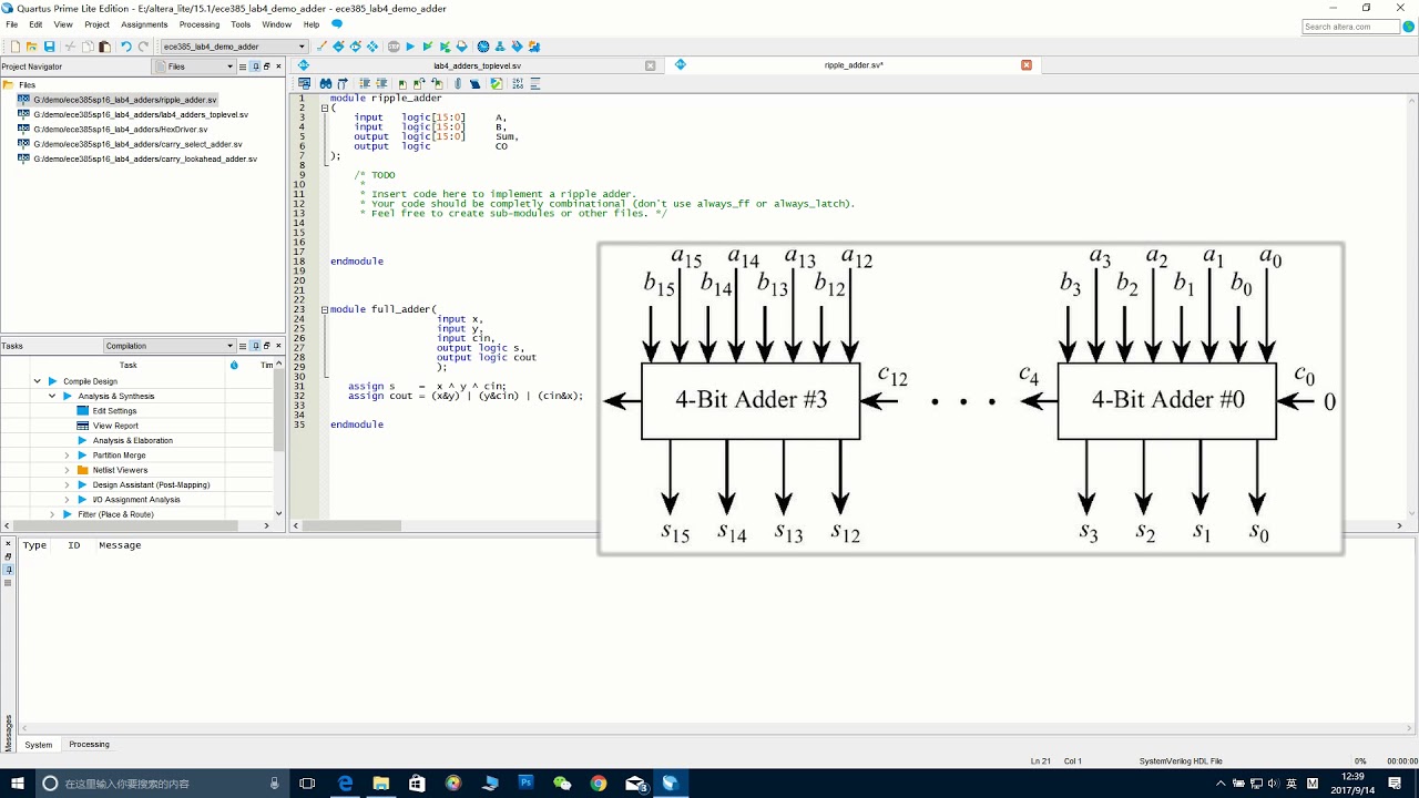 Ece 385 Lab4 Systemverilog Tutorial Demo Youtube