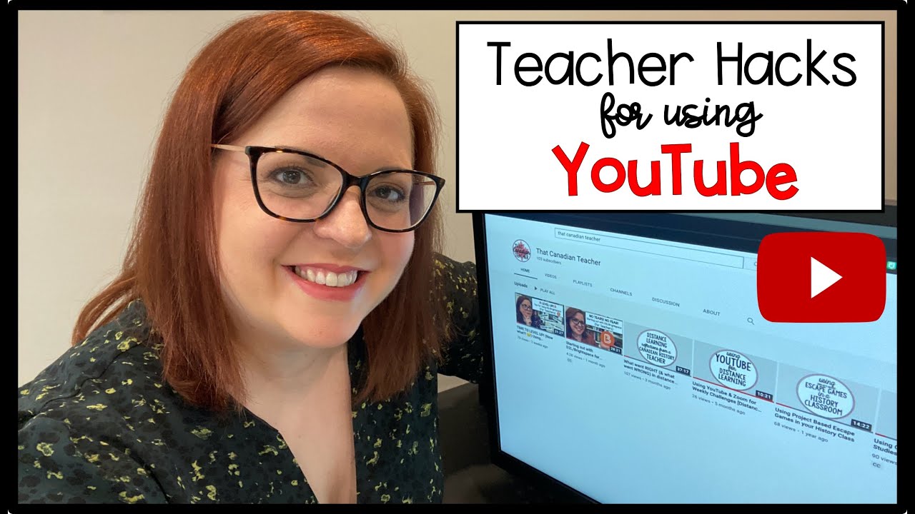 Teacher Hacks Tips For Using Youtube In Your Classroom Youtube