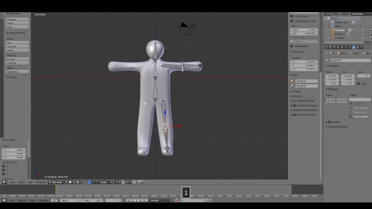 Advanced Blender Rigging Tutorial Phoenixascse
