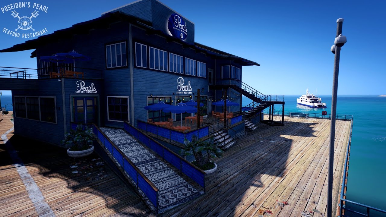 Gtaw Papadakhs Poseidon S Pearl Seafood Restaurant Youtube