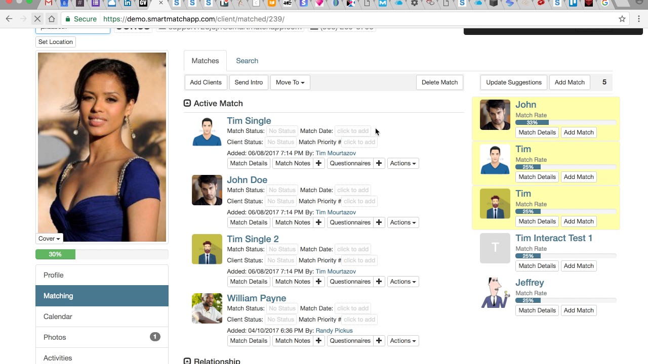 Smartmatchapp New Matching Feature Overview Youtube