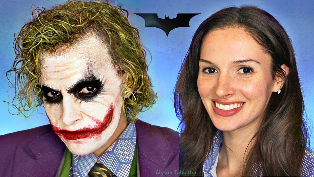 Heath Ledger Joker Makeup