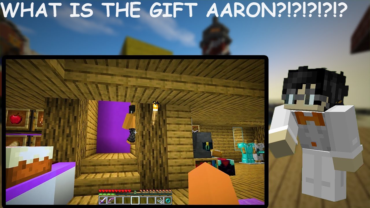 What S The Gift Aaron Reacting To Aphmau Aaron S Secret