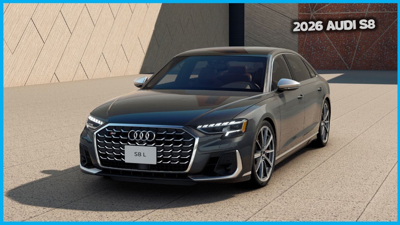2026 Audi S8 The Ultimate Luxury Performance Sedan Unveiled Youtube