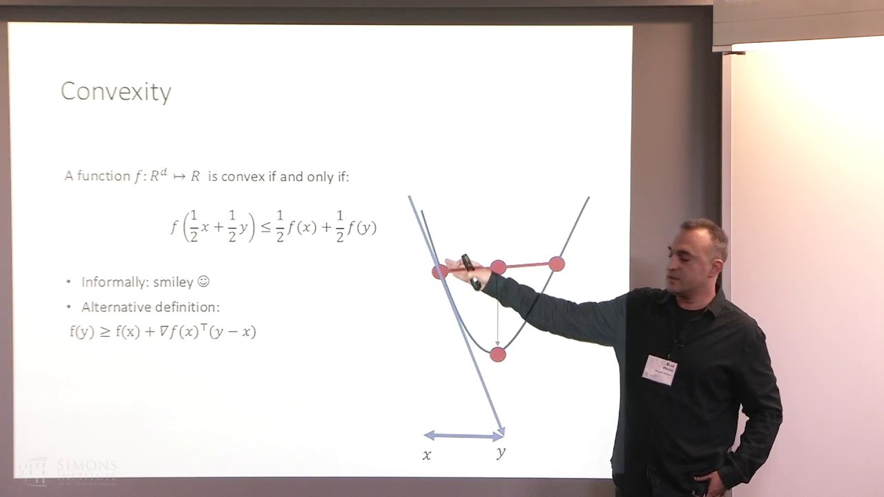 Optimization For Machine Learning I Youtube