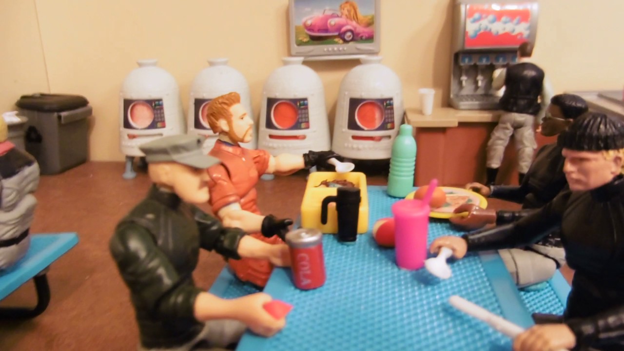 Gi Joe Scale Cafeteria Diorama Youtube