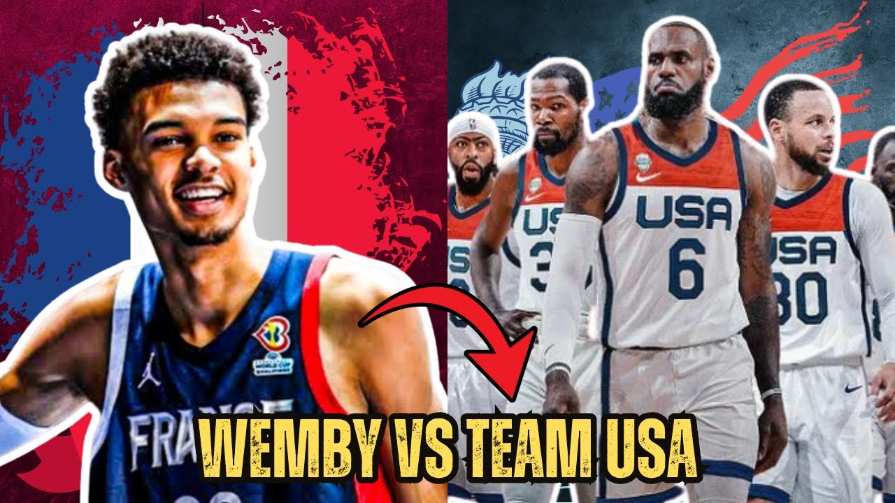 Wemby Vs Team Usa Can France Beat The Team Usa Youtube