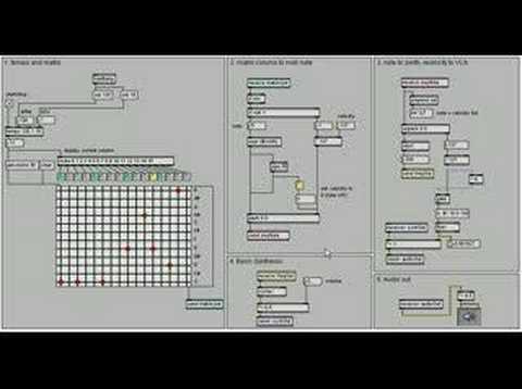 Max Msp Sequencer Tutorial Youtube