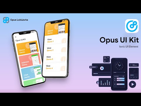 Ionic 5 Ui Elements With 85 Screens Ready To Use Ionic Ui Kit Youtube