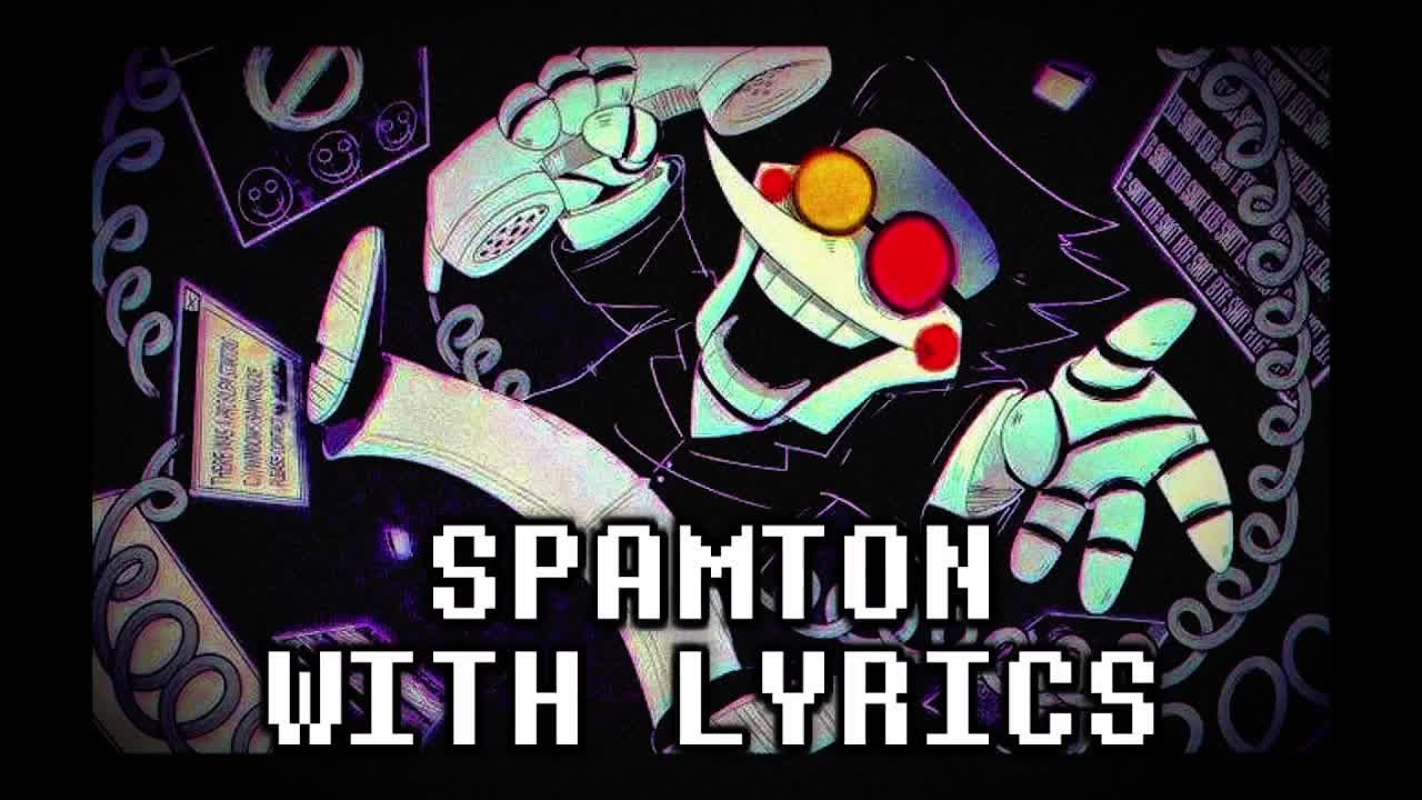 Spamton Theme With Lyrics Deltarune Chapter 2 Youtube