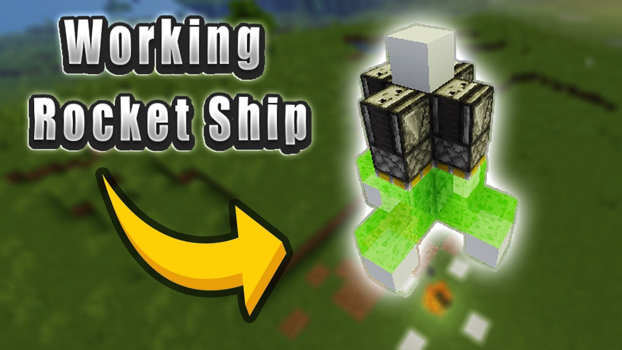 How To Build A Rocket Ship In Minecraft At Patricia Flores Blog