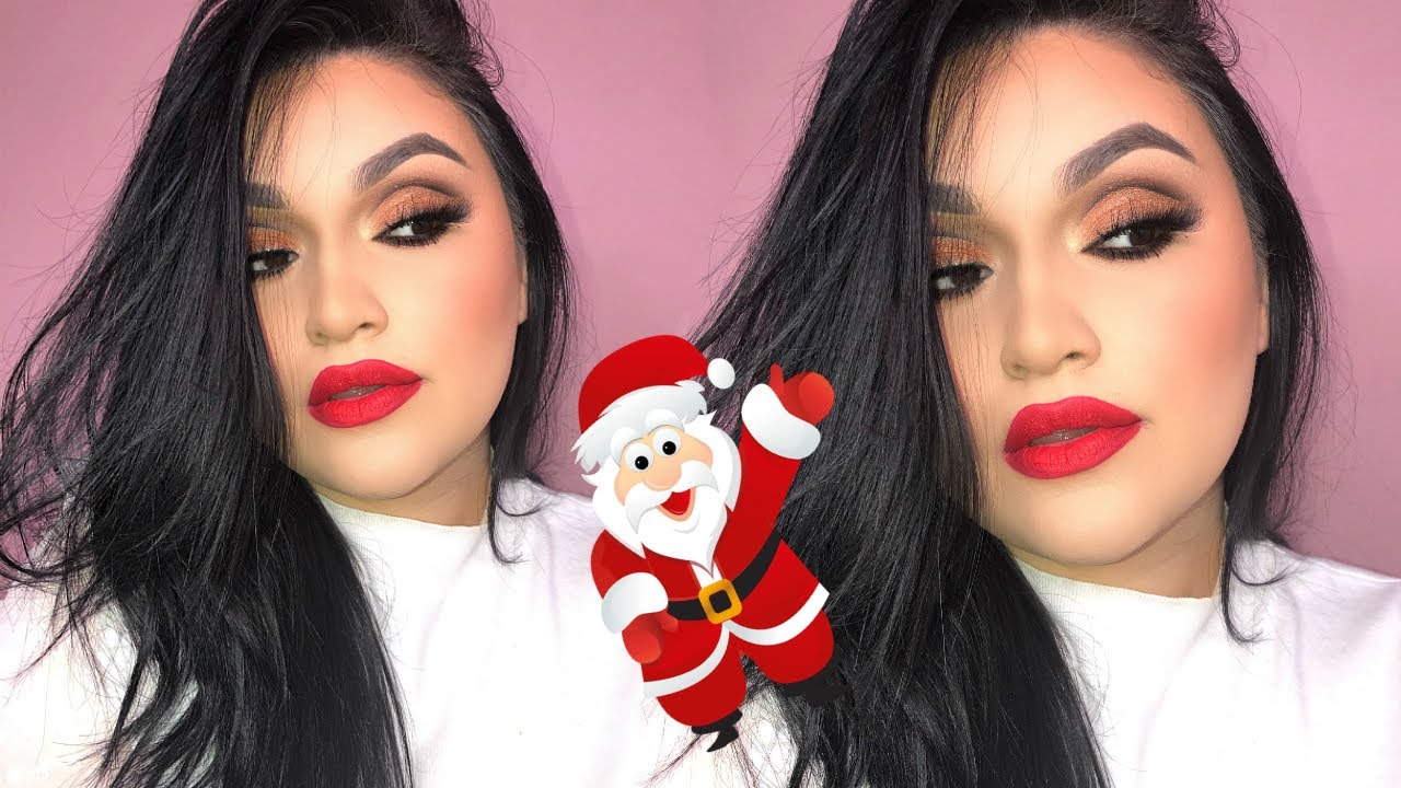 Christmas Makeup Tutorial Youtube