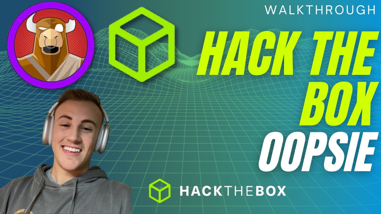 Hackthebox Walkthrough Full Oopsie Starting Point Youtube