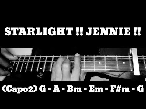 Starlight Jennie How To Play Chords Tutorial Guitar Youtube