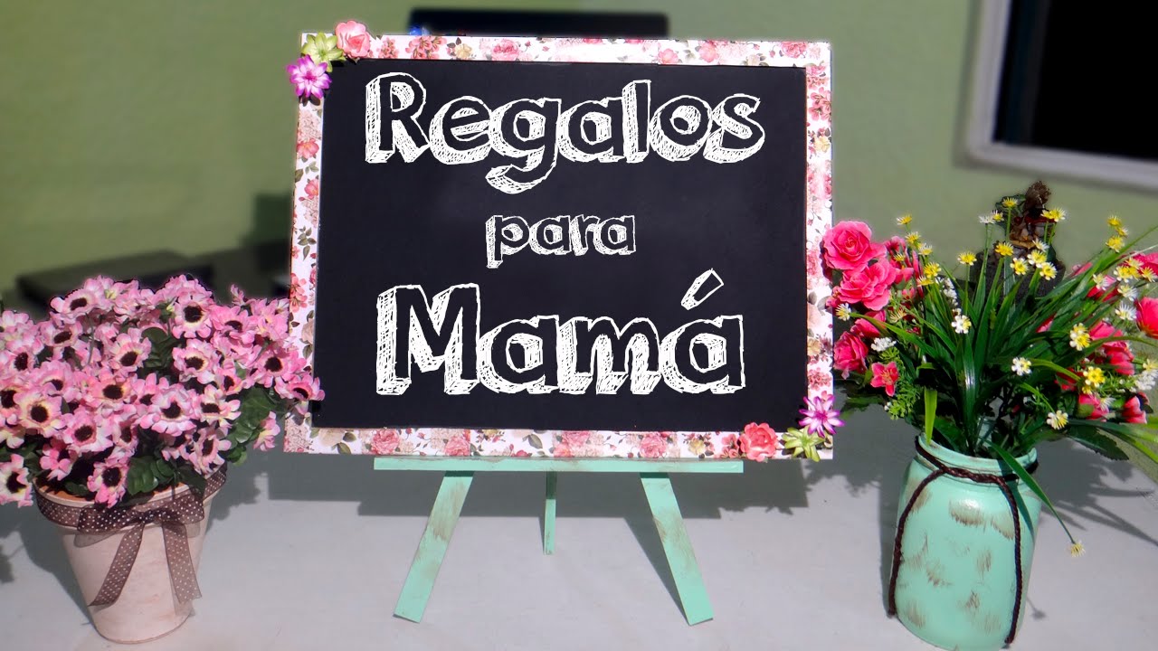 Diy Regalos Fáciles Para Mamá Youtube