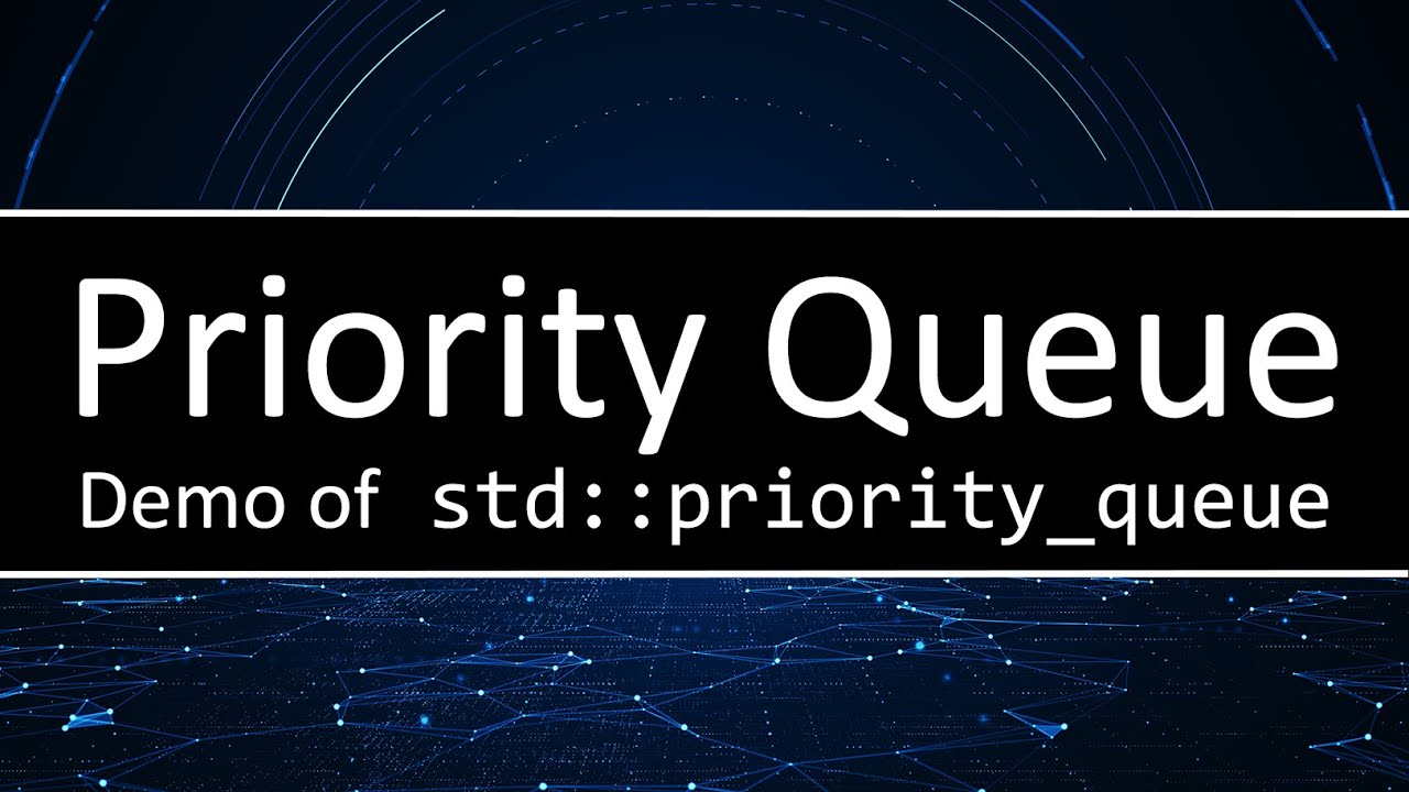 C Priority Queue Demonstration Youtube