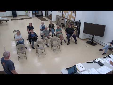 Plymouth Selectboard 8 9 24 Youtube