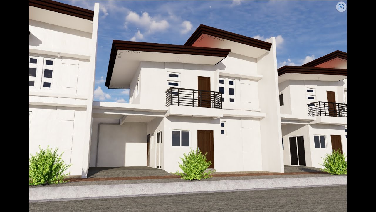 2 Storey House Walkthrough Animation Youtube