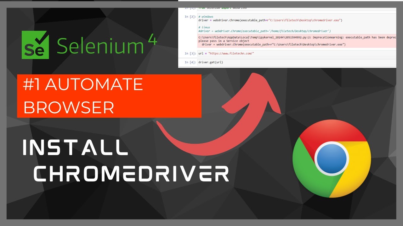 Chromedriver Storage
